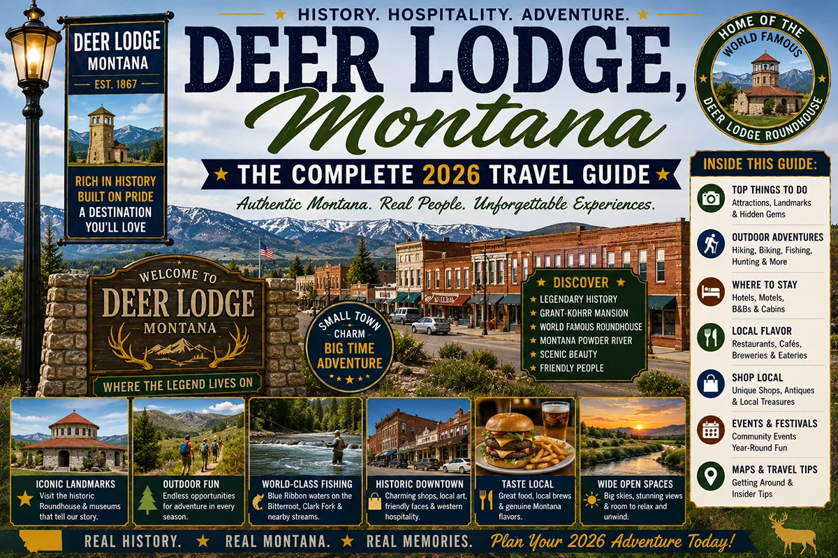 Deer Lodge, Montana: The Complete 2026 Travel Guide - Roaming Montana